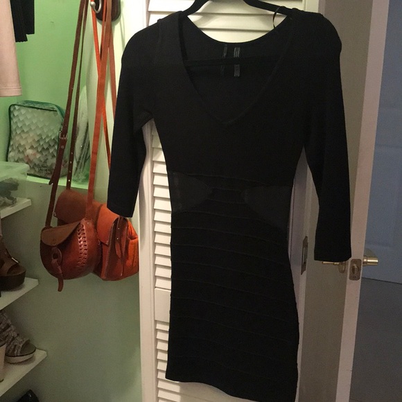 Guess | Dresses | Form Fitting And Sheer On The Sides | Poshmark